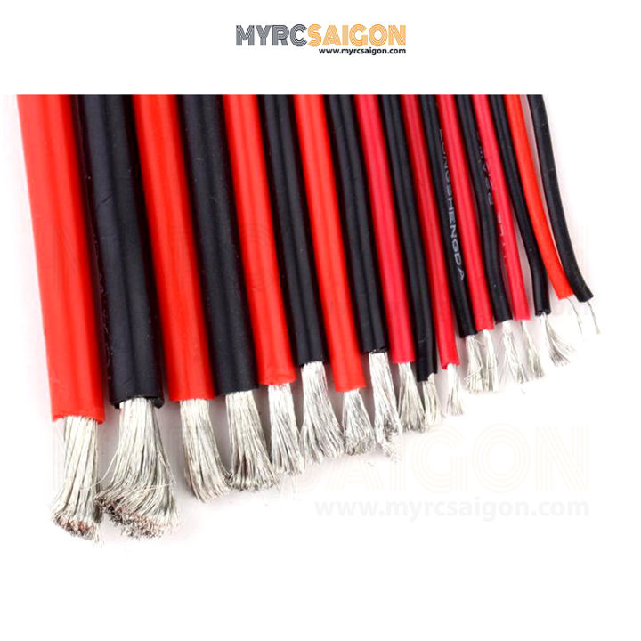 DÂY ĐIỆN SILICON 28 | 26 | 24 | 22 | 20 | 18 | 16 | 14 | 12 | 10 | 08 | 06 | 04 | 02 AWG (ĐƠN VỊ ...