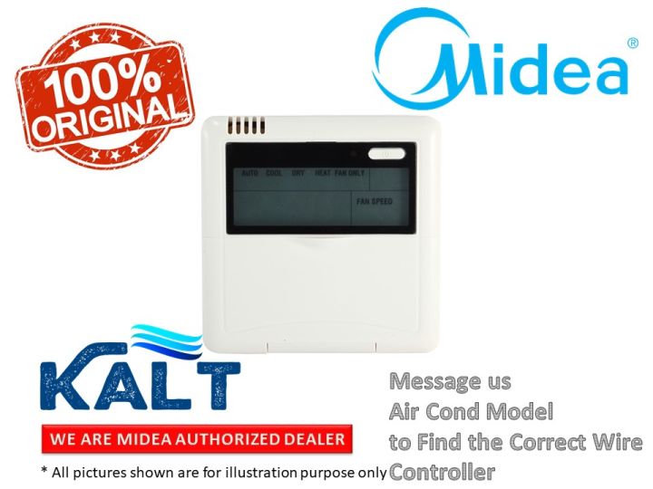 [PREORDER-Original] Midea Original Air Conditioner Wired Controller ...
