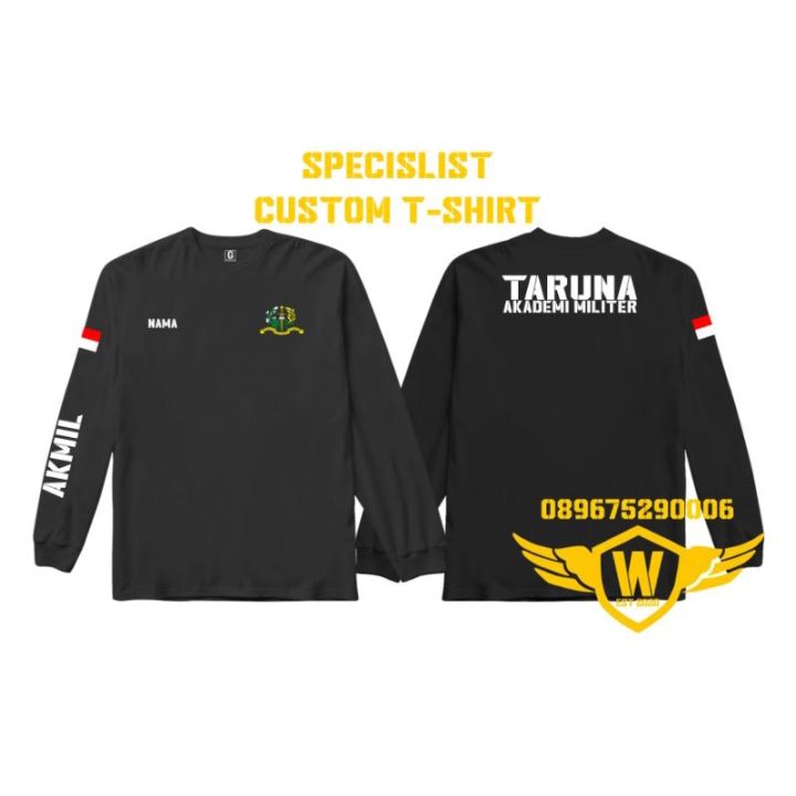 KAOS BAJU TARUNA AKADEMI MILITER | Lazada Indonesia