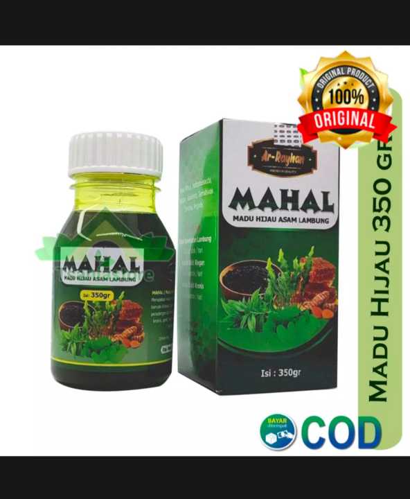 MAHAL Madu Hijau Asam Lambung Original 350gr - obat asam lambung - Obat ...