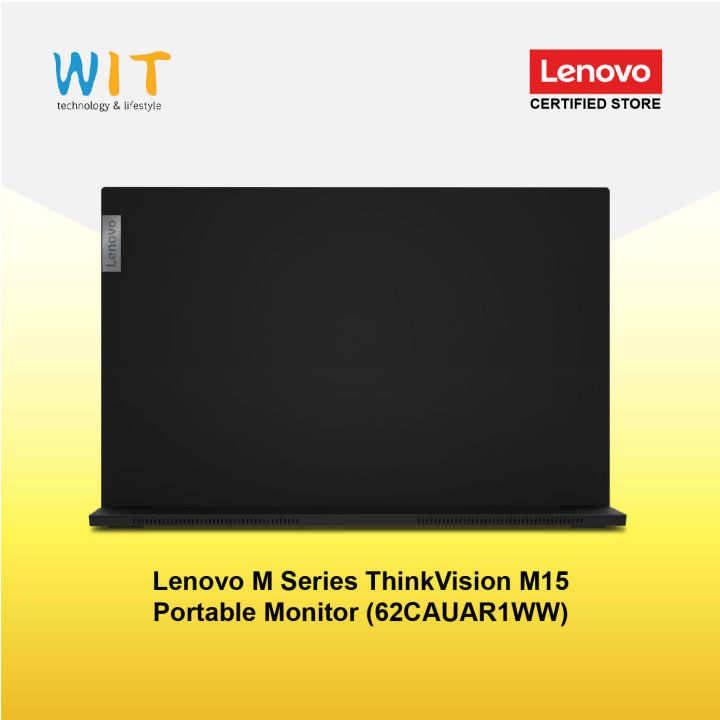 Lenovo M Series ThinkVision M15 Portable Monitor- 15.6" / 6ms / FHD ...