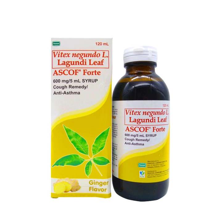 Ascof Forte Ginger 120 ml Syrup | Lazada PH