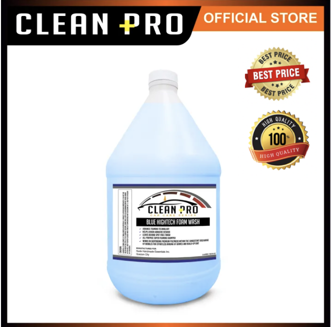 Clean Pro Blue High Tech Foam Wash 1 Gallon | Lazada PH