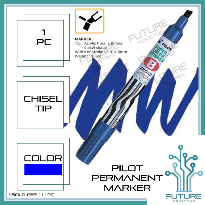 Pilot Marking Pen Pilot Super Color Permanent Marker Marking Pen Marker ...