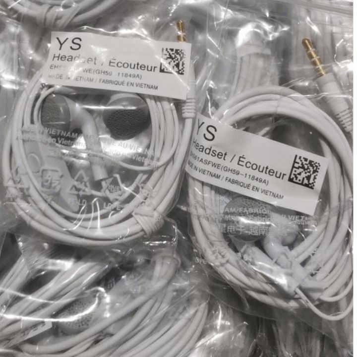 YS HS330 Samsung S5830 Headset Universal Earphone With Mic 3.5Mm ...