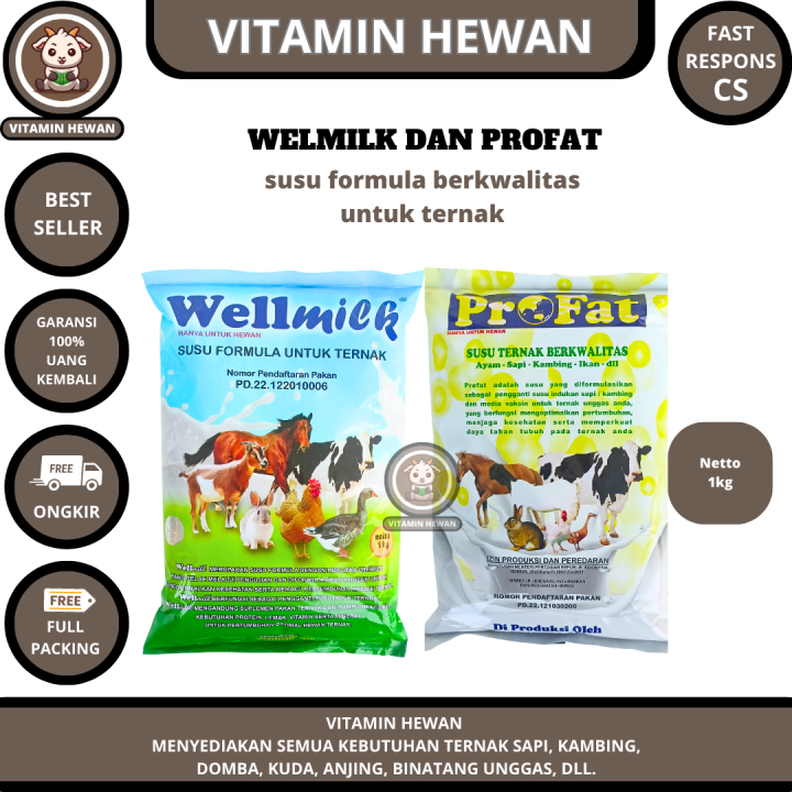 PROFAT SUSU TERNAK KAMBING 1 KG - WELLMILK SUSU HEWAN 1 KG | Lazada ... PROFAT SUSU TERNAK KAMBING 1 KG - WELLMILK SUSU HEWAN 1 KG | Lazada ...