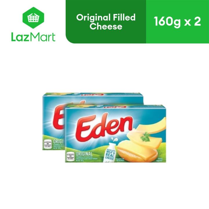 Eden Filled Cheese Original 160g - Pack of 2 | Lazada PH