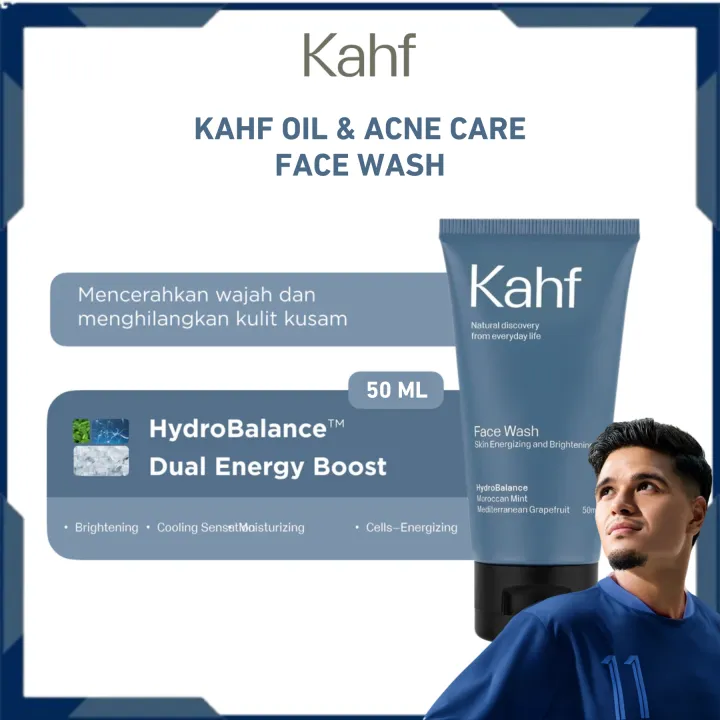 Kahf Skin Energizing and Brightening Face Wash 50 ml | Lazada Indonesia