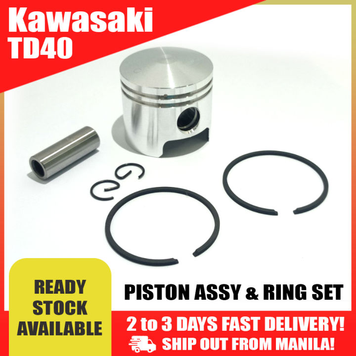 Complete Piston, Piston Ring & Pin Set for TD40, FD40 Grass Cutter ...