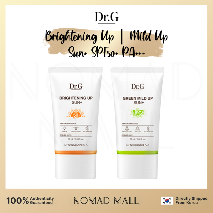 [Dr.G] Dr.G Brightening Up Sun+ SPF50+ PA+++ 35ml | Mild Up Sun+ SPF50 ...