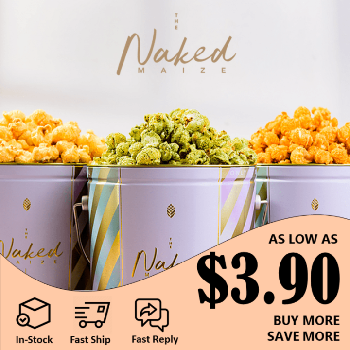 The Naked Maize Popcorn - Chocolate / Salted Caramel / Tom Yam ...