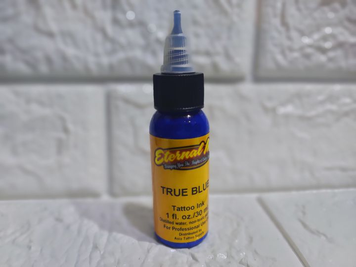 TINTA TATTOO ETERNAL TRUE BLUE ORIGINAL USA 30ML | Lazada Indonesia