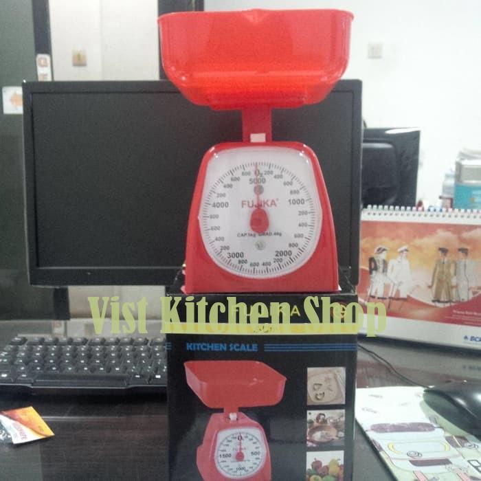 Timbangan kue/dapur FUJIKA 5 kg - Kitchen scale 5000 gram - Timbangan ...