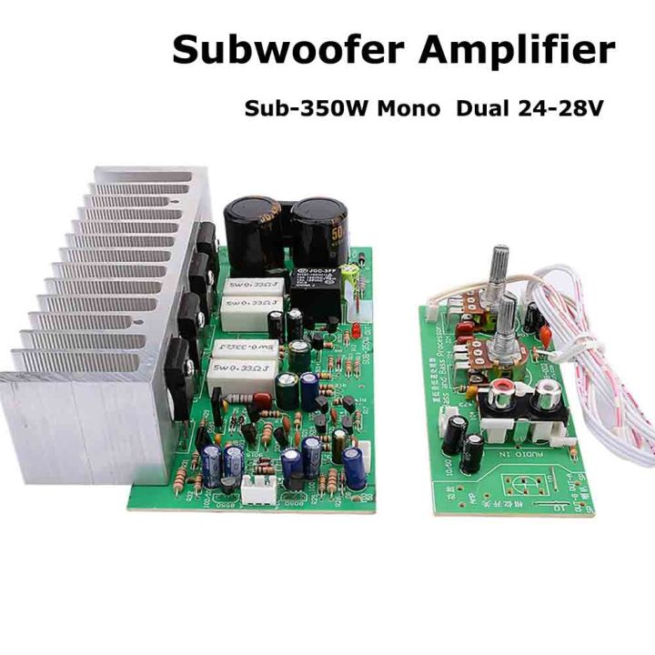 350W Subwoofer Amplifier Board Mono High Power Subwoofer A Amplifier ...