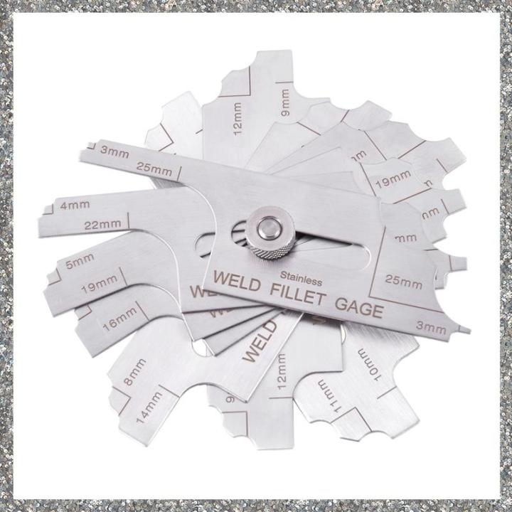 Welding Fillet Gauge Inspection Welding Gauge (Metric Standard), Convex ...
