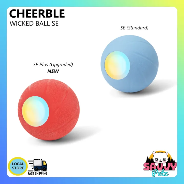CHEERBLE Wicked Ball SE and PE Automatic Smart Interactive Dog Toy Dog ...