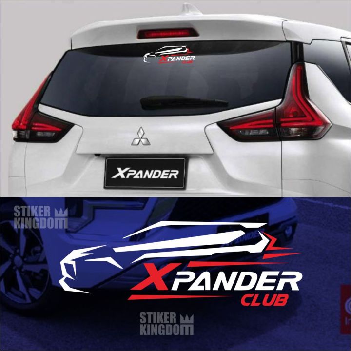 Stiker Decal Mobil Cutting Sticker Mitsubishi Xpander Club | Lazada Indonesia