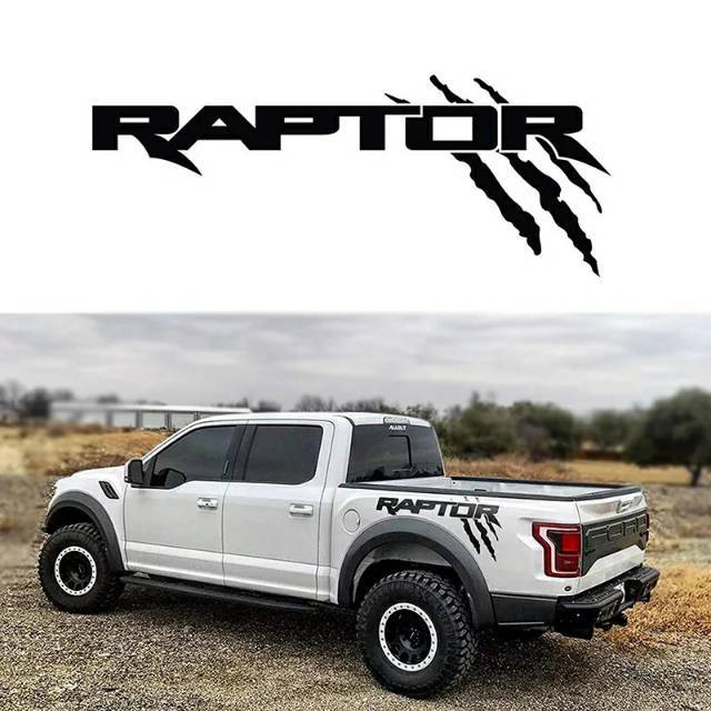 Sticker mobil raptor monster untuk bumper mobil keren stiker mobil ...