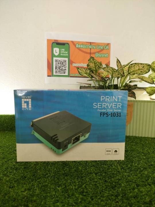 ออกใบกำกับภาษีได้ Levelone FPS-1031 Print Server แบบ Parallel Port ...