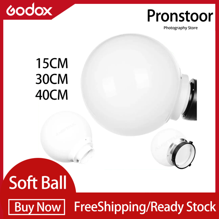 15cm 30cm 40cm Universal Photography Diffuser Soft Ball Bowens Mount