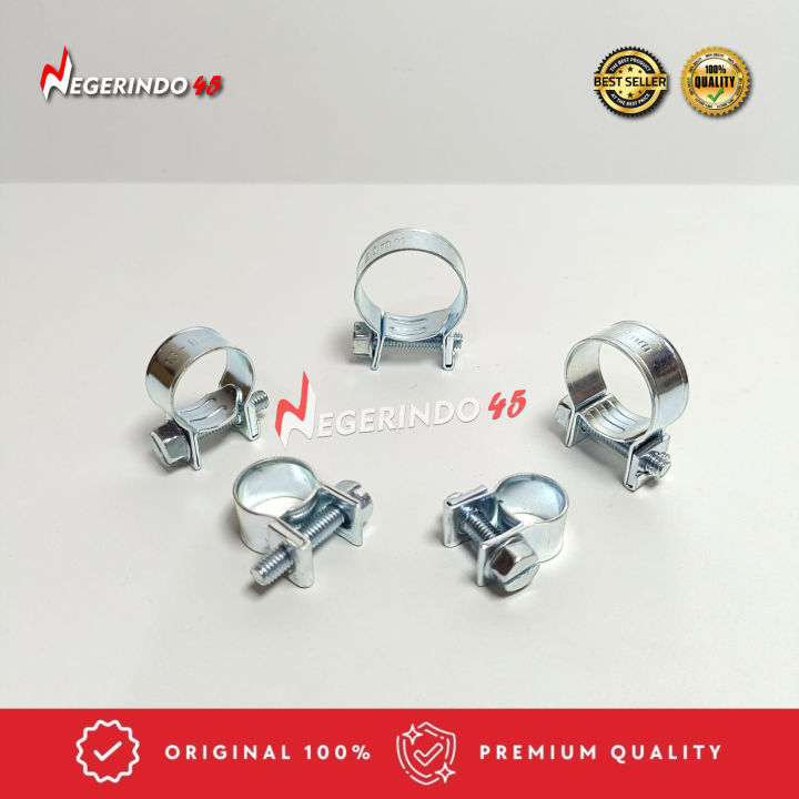 IPW KLEM MINI HOSE CLAMPS 8MM - 20MM KLEM SELANG AIR KOMPRESOR GAS ...