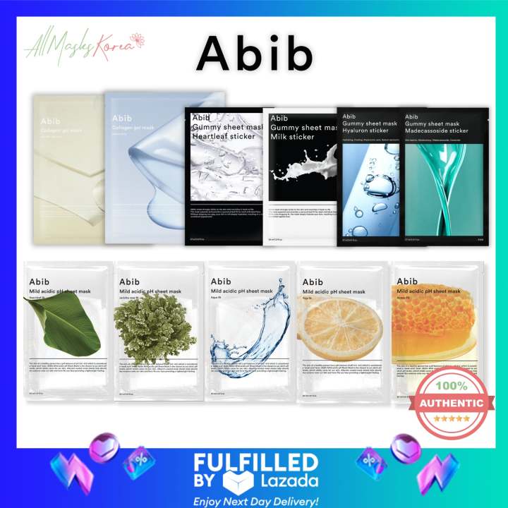 Abib Facial Sheet Masks | Lazada Singapore