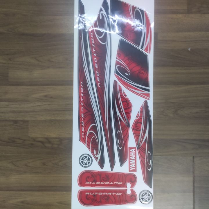 [HCM]BỘ TEM DÁN FULL XE NHƯ ZIN CHO YAMAHA NOUVO 3 | Lazada.vn