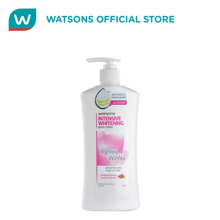 WATSONS Intensive Whitening Body Lotion 500ml | Lazada PH