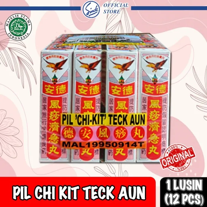 Pil Chi Kit Teck Aun membantu meredakan sakit perut, muntah, mabuk ...