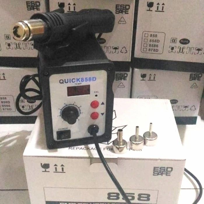 solder uap blower quick 858 Digital | Lazada Indonesia