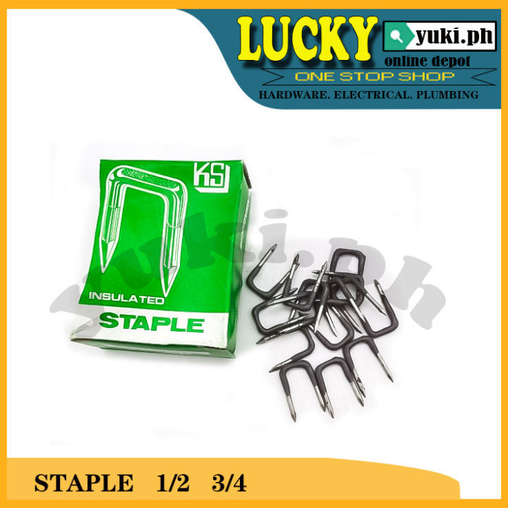Insulated Staple Wire 1/2 " , 3/4 ", 1 " | Lazada PH