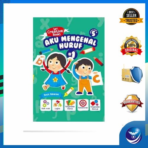 Penerbit Andi - Seri Creative Books: Aku Mengenal Huruf 1 (Untuk Usia 5+) | Lazada Indonesia