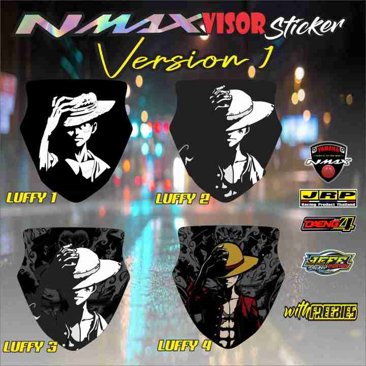 nmax visor sticker version 1 | Lazada PH