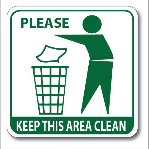 Please Keep Clean