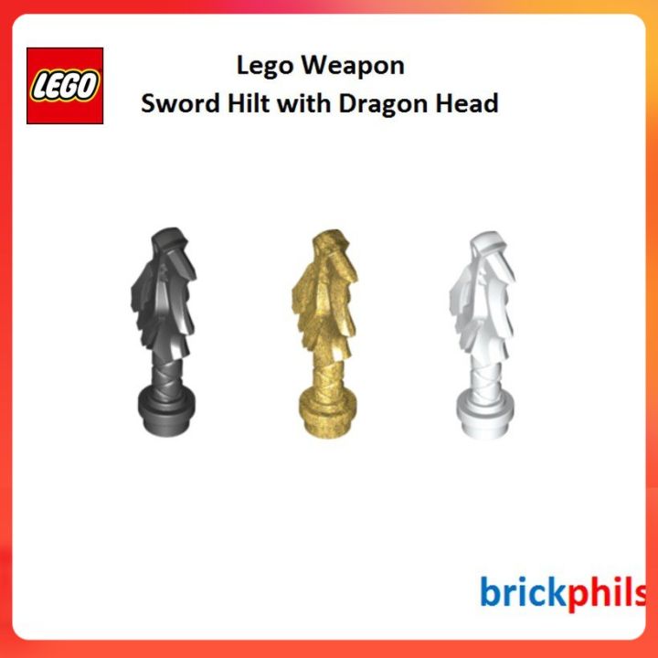 Lego Weapon 36017 - Sword Hilt with Dragon Head | Lazada PH
