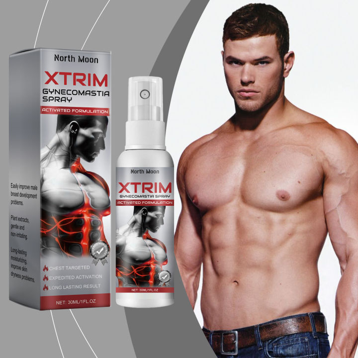 Gynecomastia Spray Activated Formulation Chest Nourishing Skin Line ...