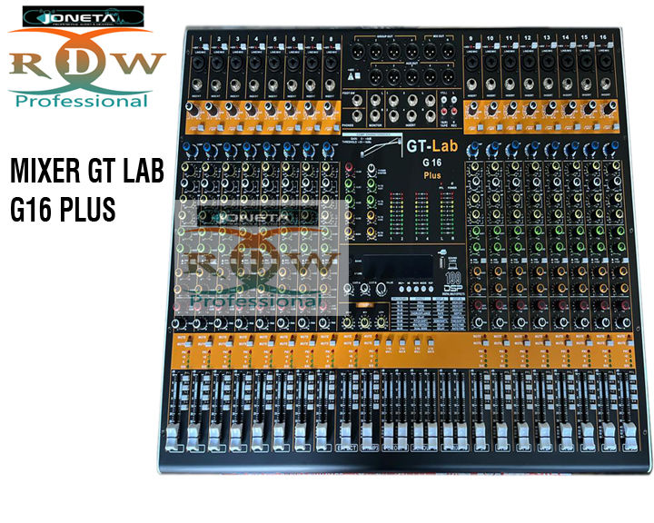 Mixer Analog Audio GT Lab 16 Channel COMPRESOR G16 PLUS Original By RDW ...