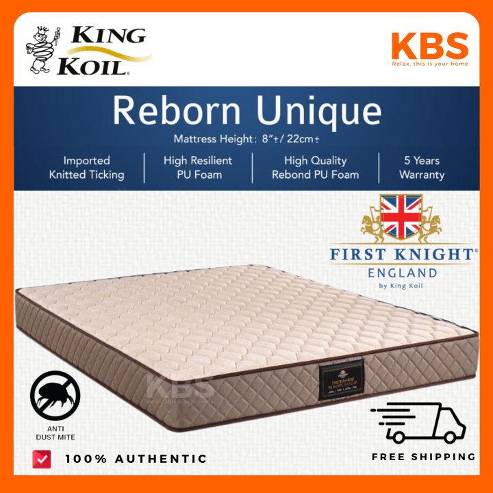 (FREE Shipping) Kingkoil / First Knight / Therafirm Rebond Unique ...