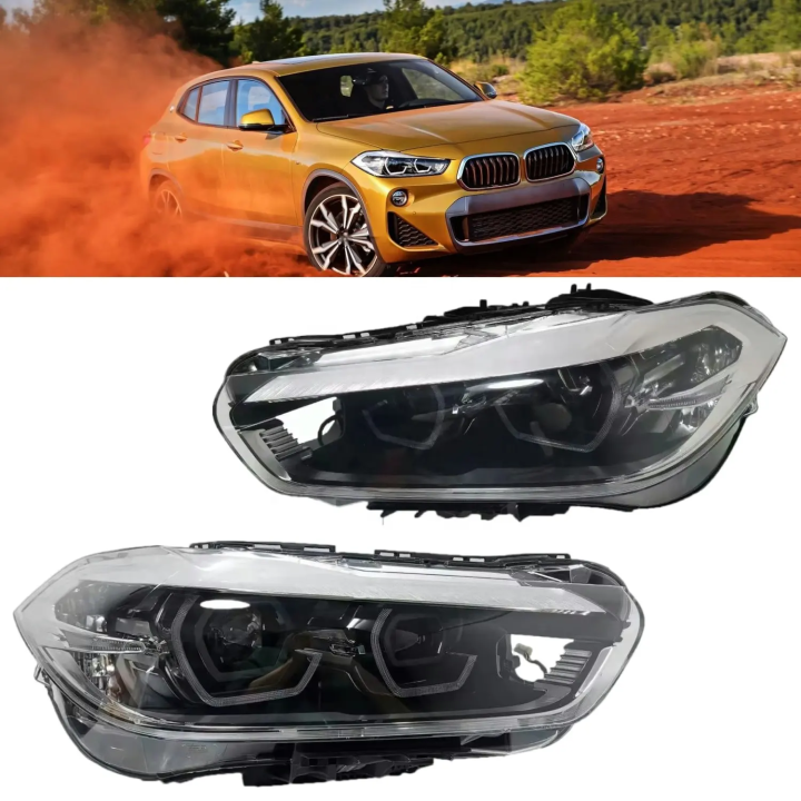 X2 F39 LCI 2017-2021 LED Headlight Front Headlamp OEM 63117489230 ...