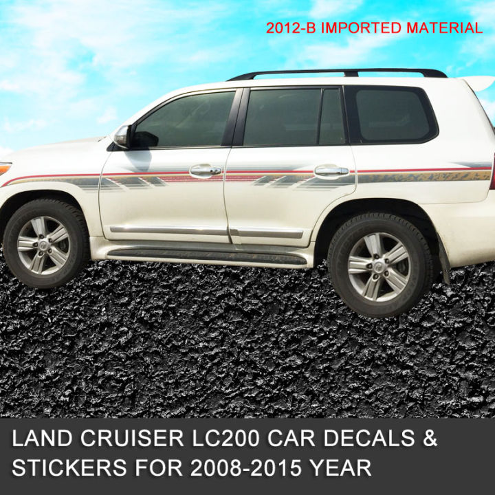 Special car stickers for land cruiser lc200 Personalized modification ...