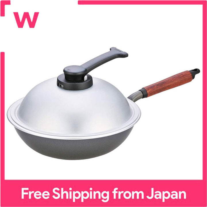 HOKURIKUALUMI Wu Wen Non-stick Frying Pan 24/28cm Aluminum Gas, Heater ...