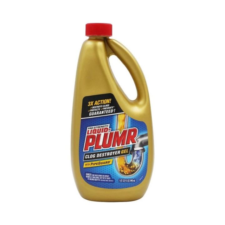 Liquid-Plumr With Pipe Guard Clog Destroyer Gel 946mL | Lazada PH