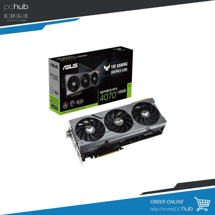PChub | Asus RTX 4070S Ti SUPER TUF Gaming, pn: TUF-RTX4070TIS-16G-GAMING | Lazada PH