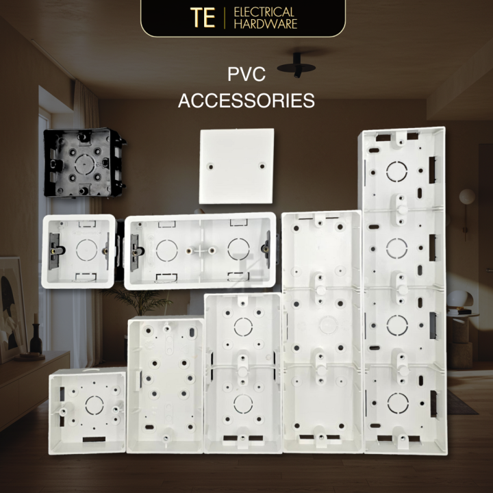 PVC NUT BOX | PARTITION BOX | JOINT CONCEAL BOX | BLANK PLATE | 3x3 3x6 ...