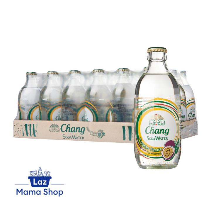 Chang Soda Water Passion Fruit Flavour - Case (24 x 325ML) (Laz Mama Shop) | Lazada Singapore