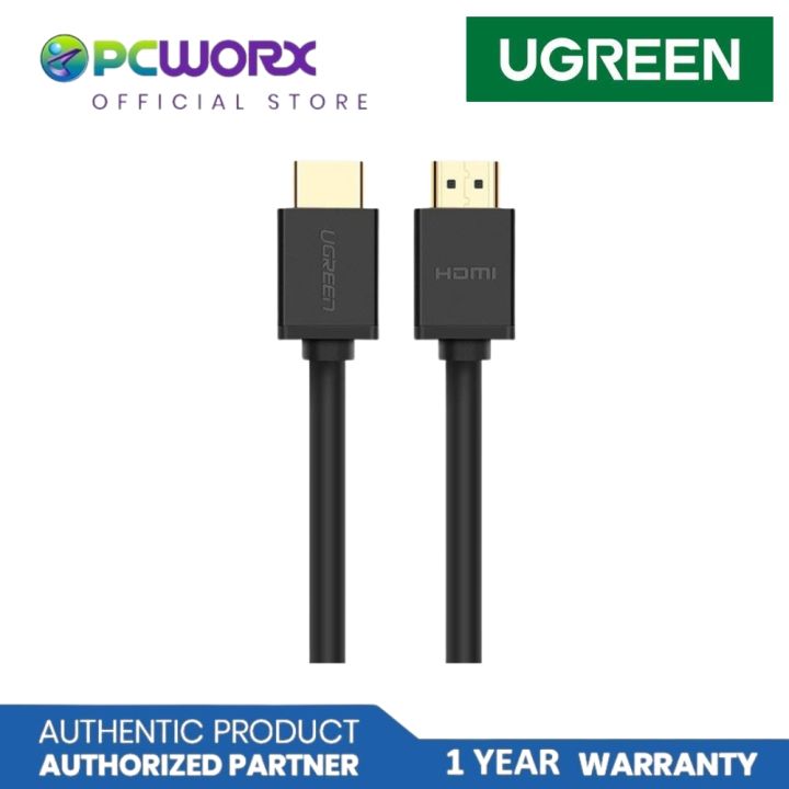 UGREEN HD104 HDMI CABLE Black | 1M, 5M, 10M, 20M, 30M (Meters) | Ugreen HDMI Cable | Lazada PH