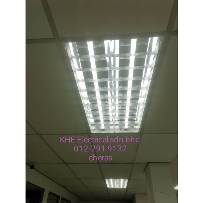2X4 LED Top Mirror Reflector fitting C/W LED Tube X 2 / Ceiling Down ... 2X4 LED Top Mirror Reflector fitting C/W LED Tube X 2 / Ceiling Down ...