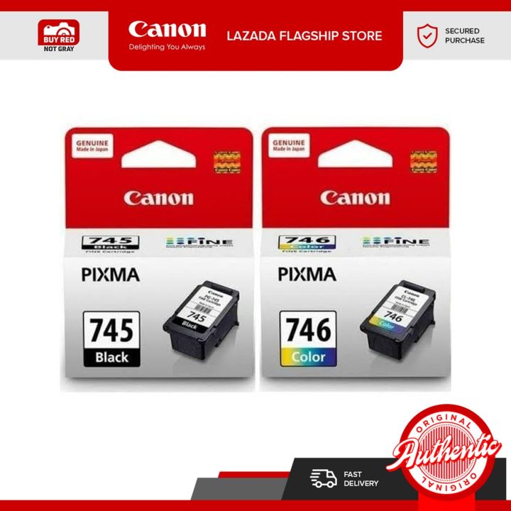 Canon PG 745 / Canon CL-746 Ink Cartridge | Lazada PH