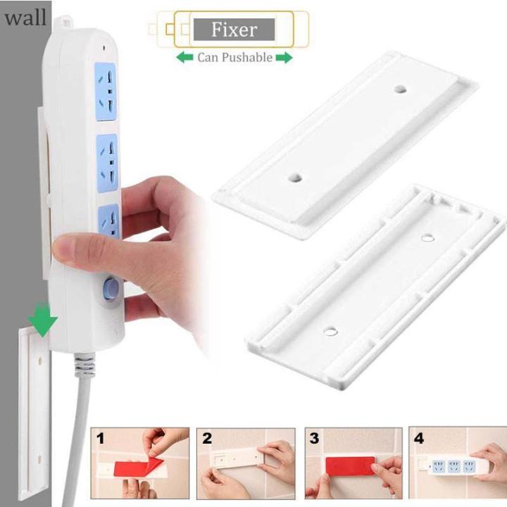 Power Extension Power Plug Socket Holder Hook Hanger Wall Mounted ...