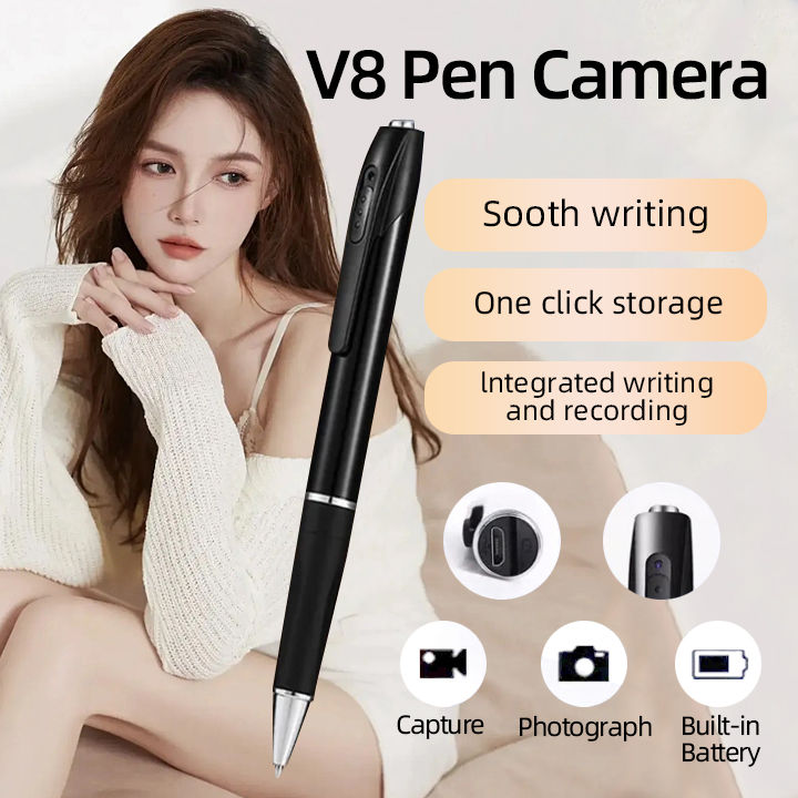 Xiaomi Mijia Mini Multifunction Hidden HD DV Pen Portable Pen Camera ...